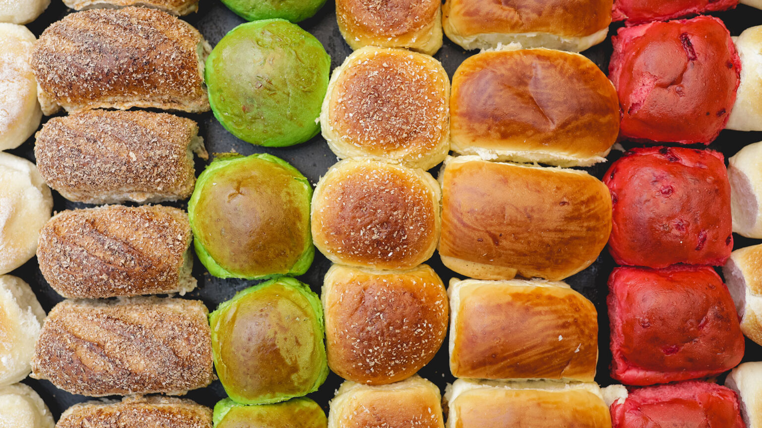 A maior variedade de pães você encontra na Galeria dos Pães- Confira!